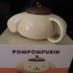 Sanrio | Other | Bnwt Pompompurin Face Sculpted 25oz Mug | Poshmark
